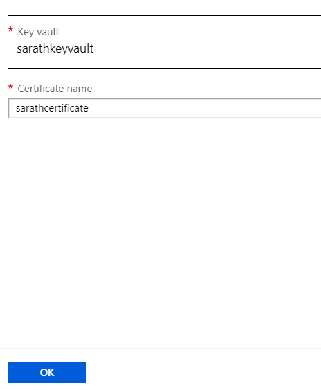 Running Aspnet Core Application In Azure Service Fabric Cluster